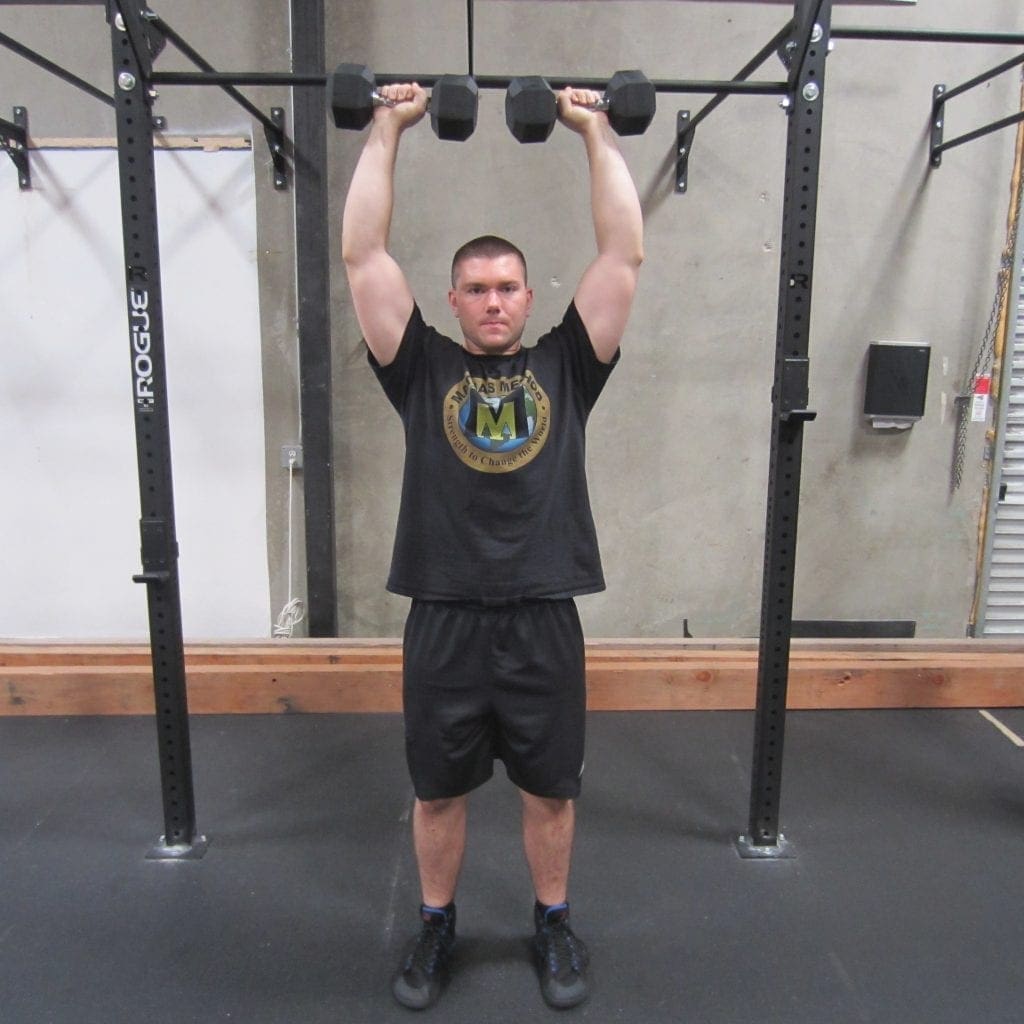 Dumbbell Military Press | How To Guide | Mathias Method Strength